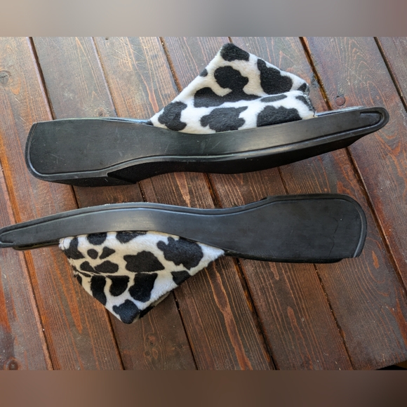 Bellini | Shoes | Bellini Y2k Vintage 200s Square Toe Platform Slides ...